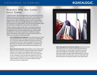 Your Resource Guide For Communicating With Bar Code Symbologies | PDF | Computing | Technology ...