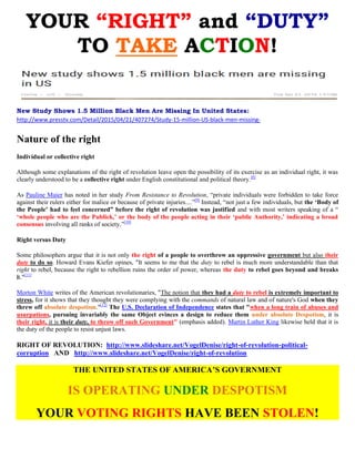 YOUR RIGHT & DUTY TO TAKE ACTION BROCHURE - (ENGLISH) | PDF