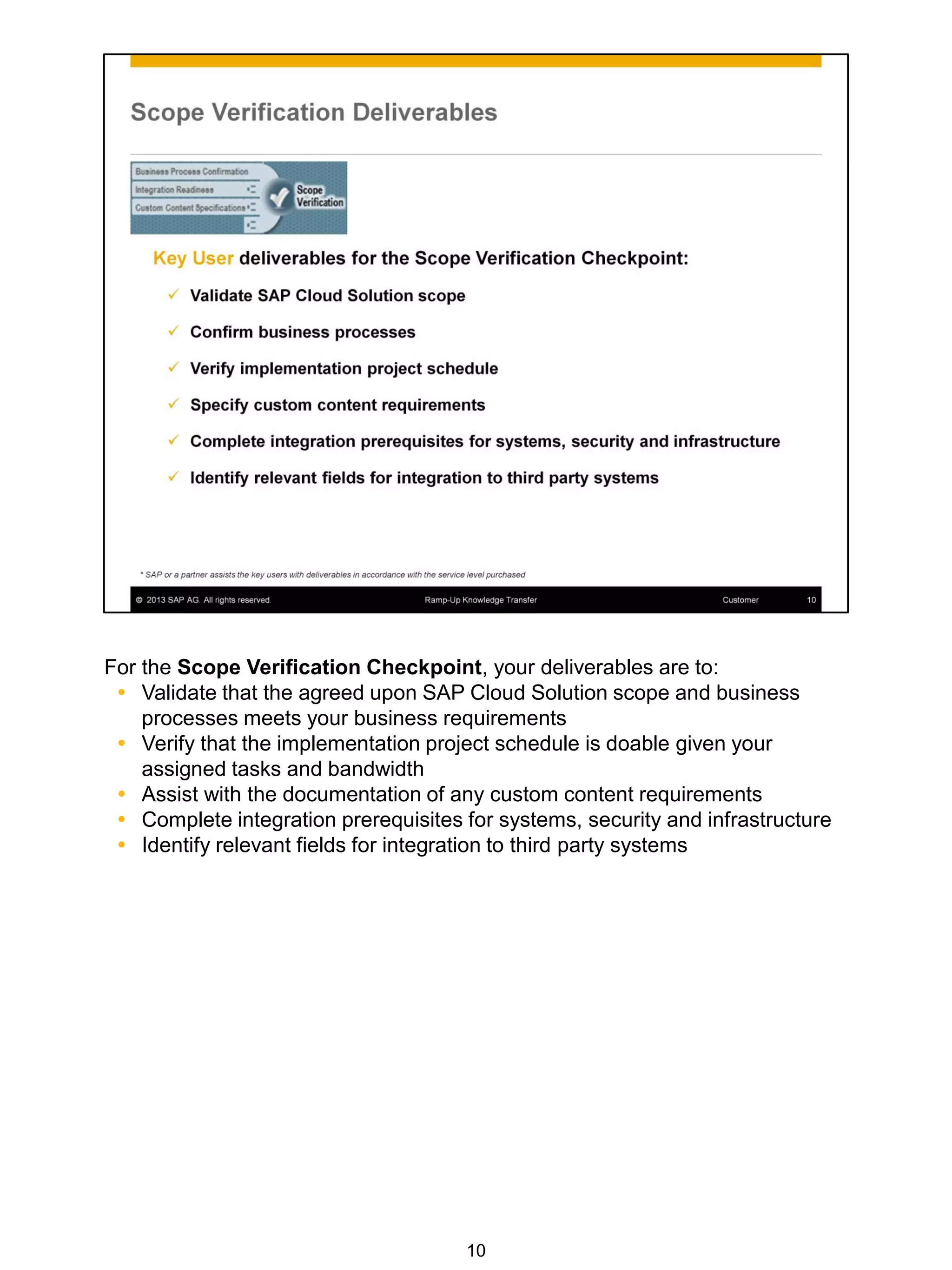Your roles as key user sap | PDF