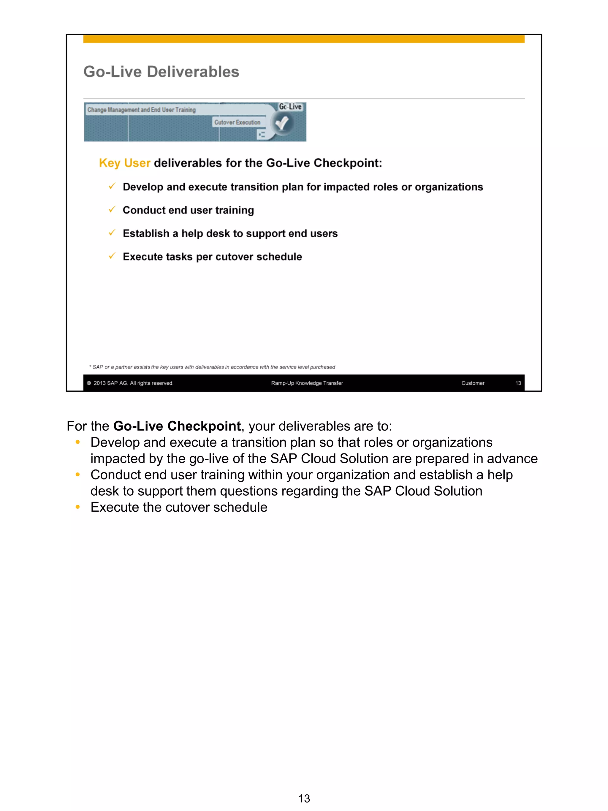 Your roles as key user sap | PDF
