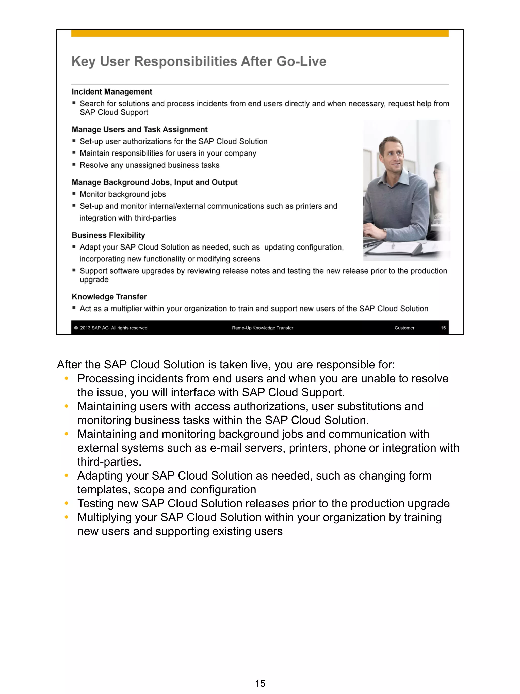 Your roles as key user sap | PDF