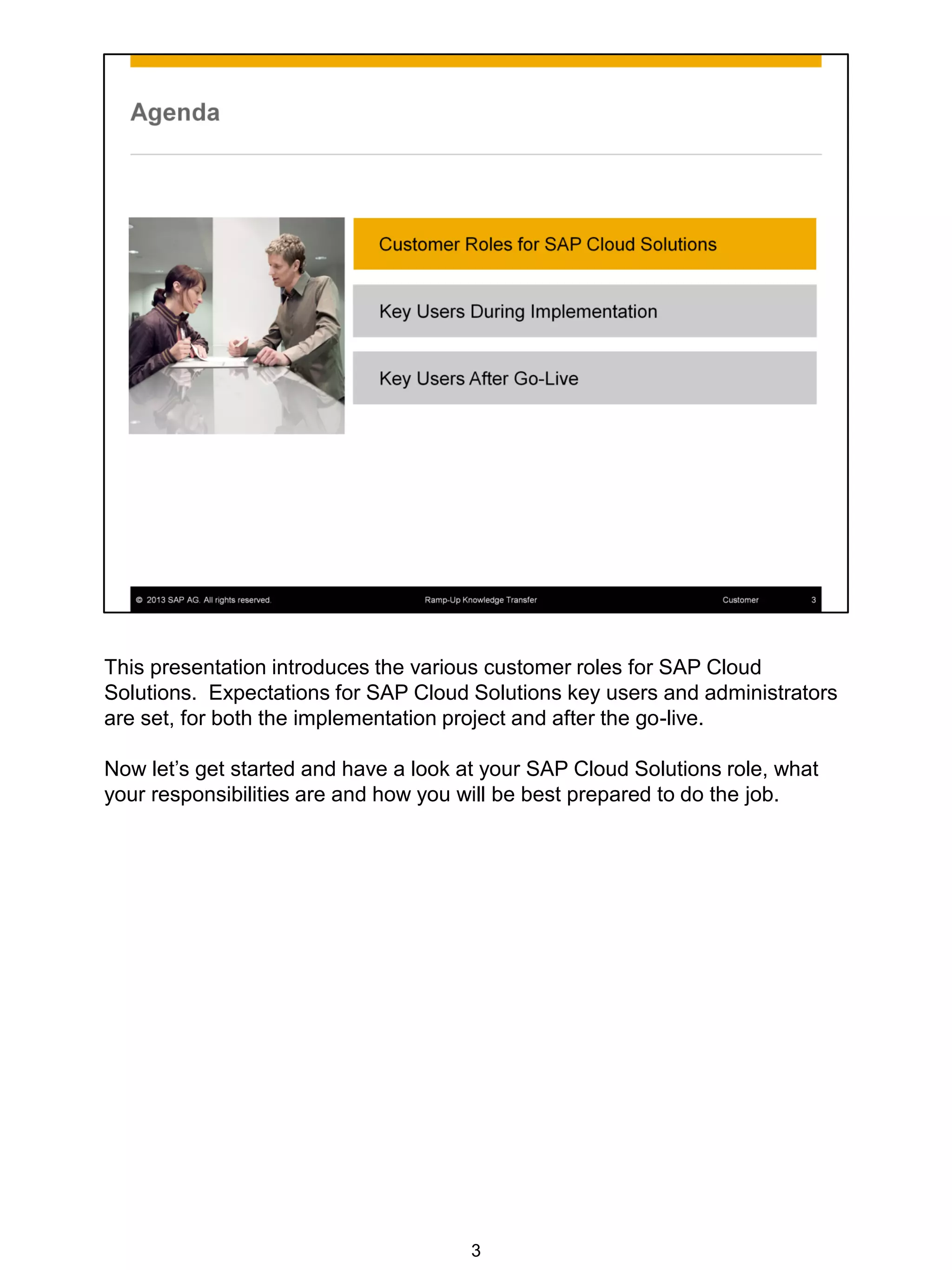 Your roles as key user sap | PDF