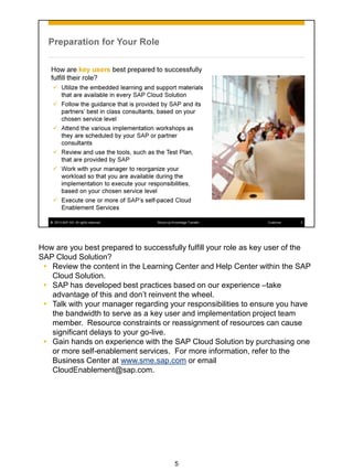 Your roles as key user sap | PDF