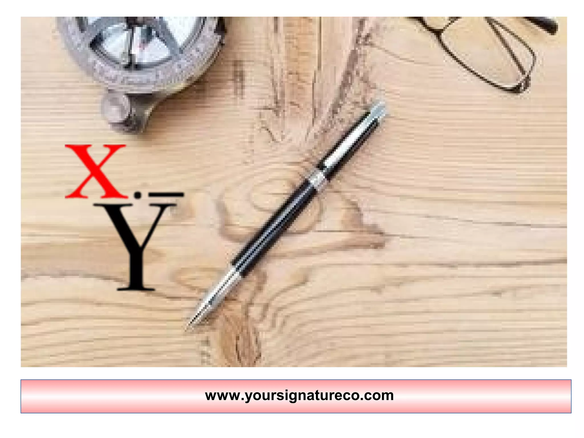 Luxury Writing Instruments | PPT