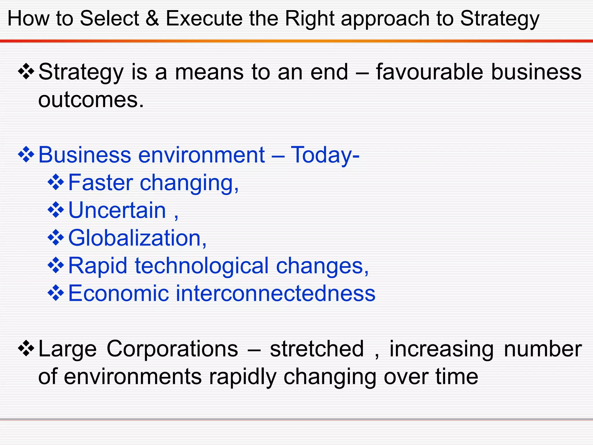 Your strategy needs a strategy | PDF