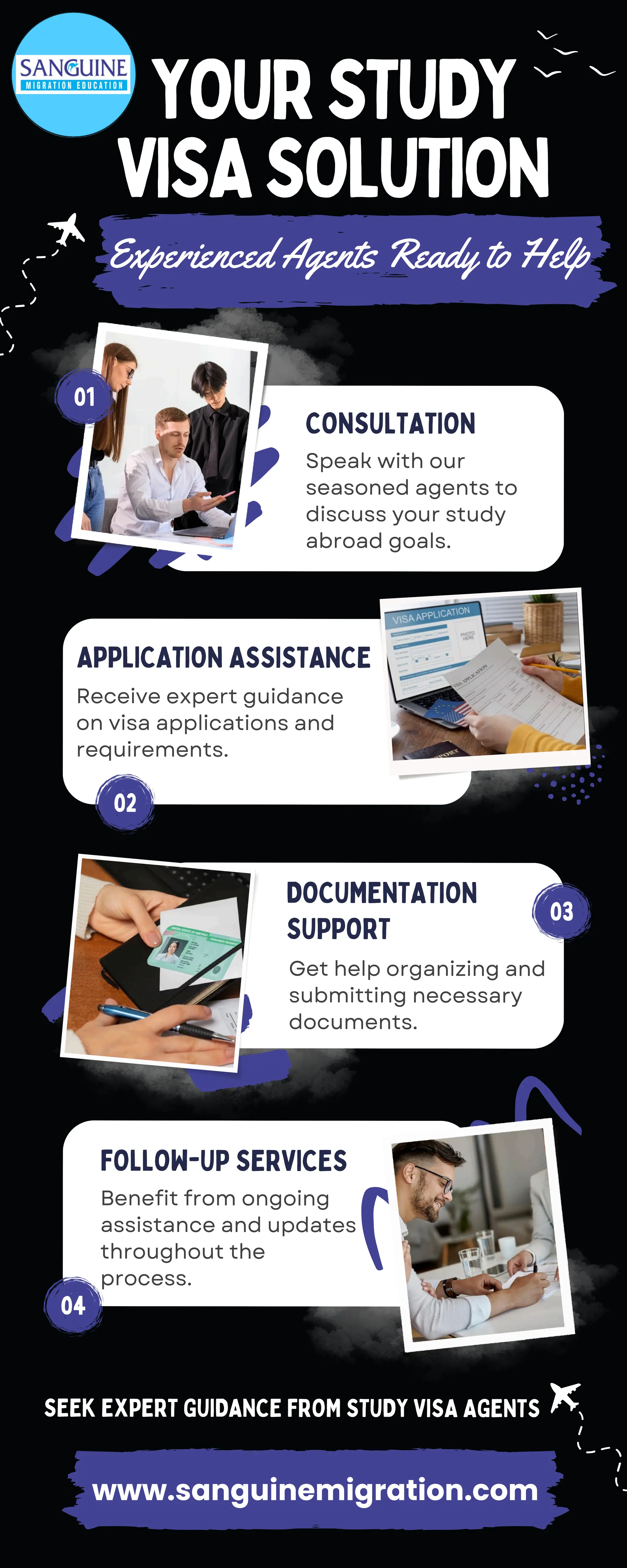 Your Study Visa Solution Experienced Agents Ready to Help. | PDF