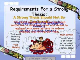 Your_Thesis_Statement English IELTS Barron | PPT