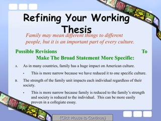 Your_Thesis_Statement English IELTS Barron | PPT