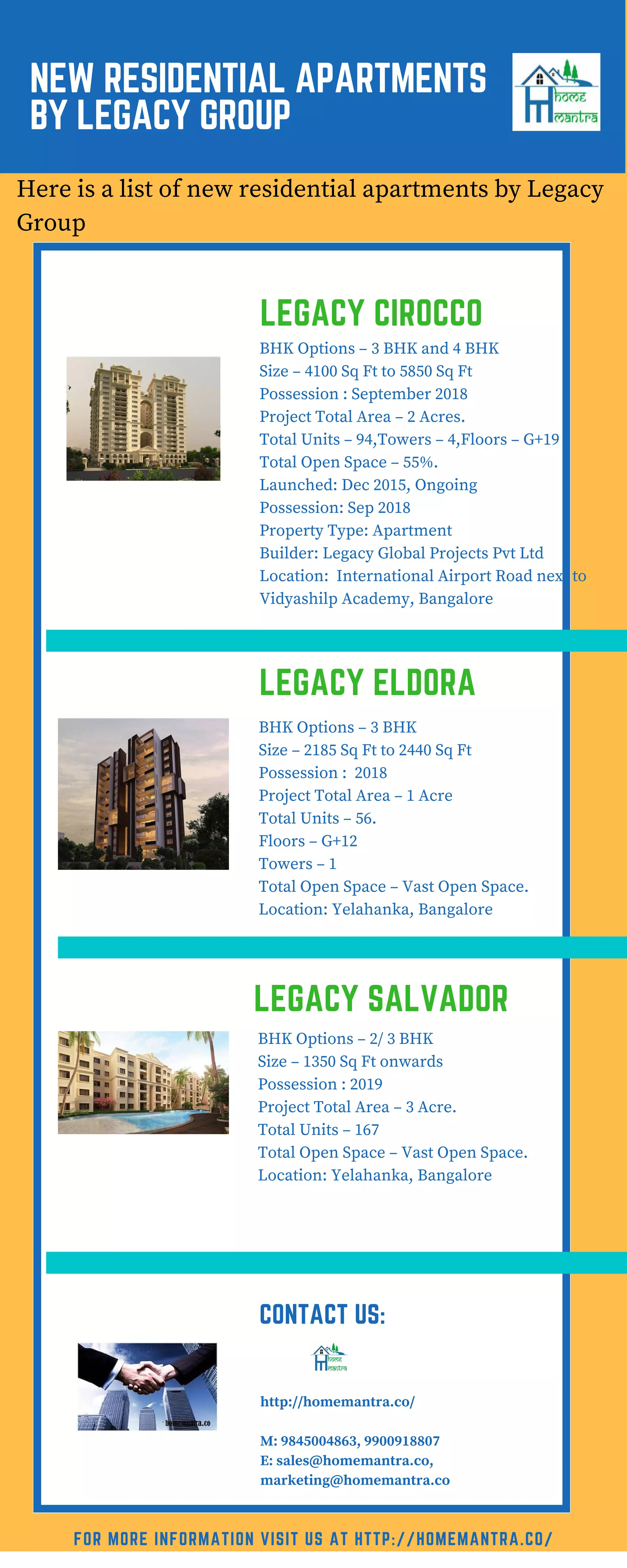 NEW RESIDENTIAL APARTMENTS BY LEGACY GROUP | PDF