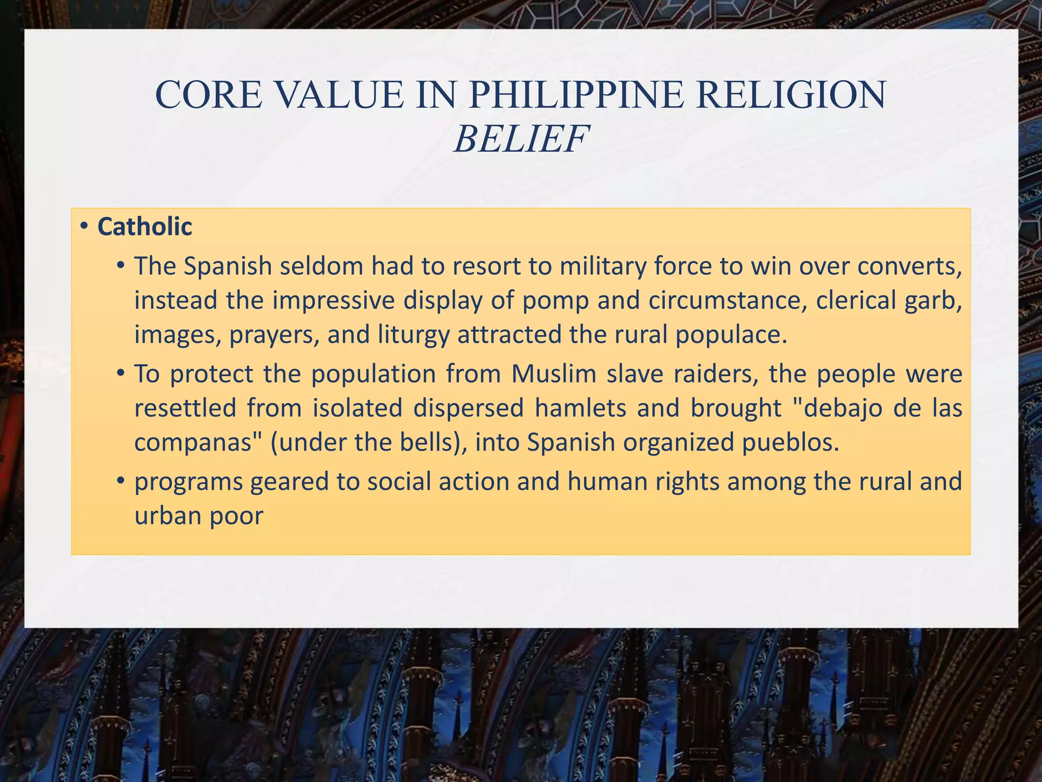 Philippines Value System Religion | PPTX