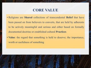 Philippines Value System Religion | PPTX