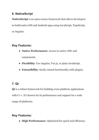 Your Ultimate Toolkit: Top Cross-Platform App Development Frameworks ...
