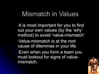 Your Values And Career | PPT