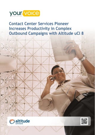 Contact Center Services Pioneer Increases Productivity in Complex ...