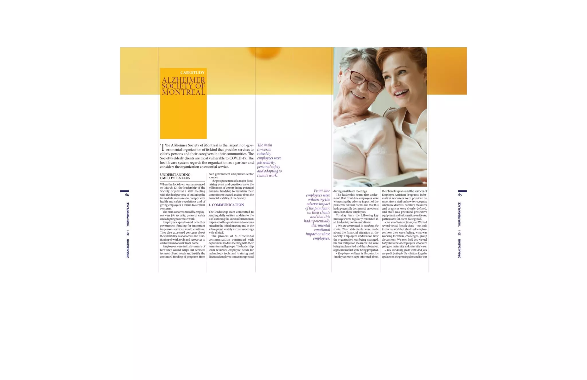 YOUR WORKPLACE MAGAZINE JAN_FEB 2021 ISSUE - CASE STUDY ALZHEIMER ...