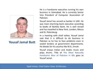 Yousaf Jamal | PPT