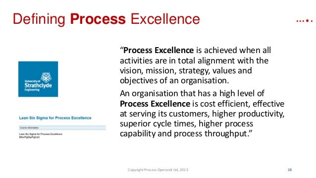 You Say Process Excellence, She Says Operational Excellence, I Say Pe…