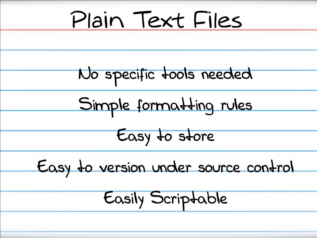 plain-text-files-no-specific
