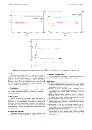 Surface Modification of Nano-Hydroxyapatite by Coating Stearic Acid | PDF