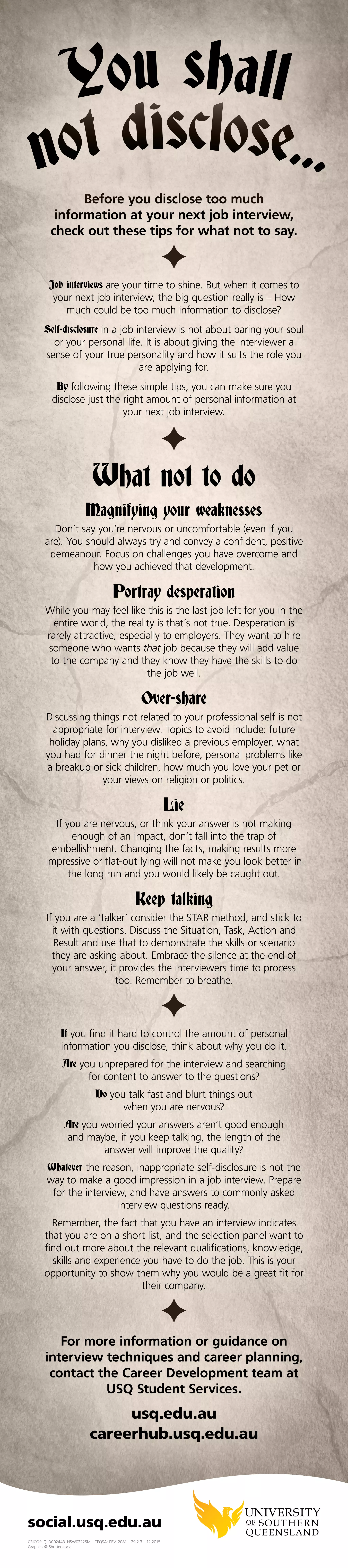 You shall not disclose... | PDF