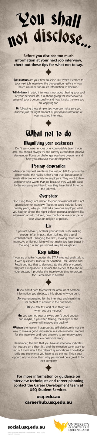 You shall not disclose... | PDF