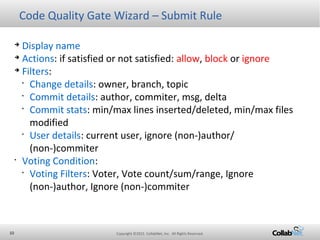 You shall not pass - Control your code quality gates with a wizard. | PPT