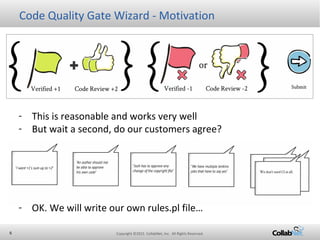You shall not pass - Control your code quality gates with a wizard. | PPT