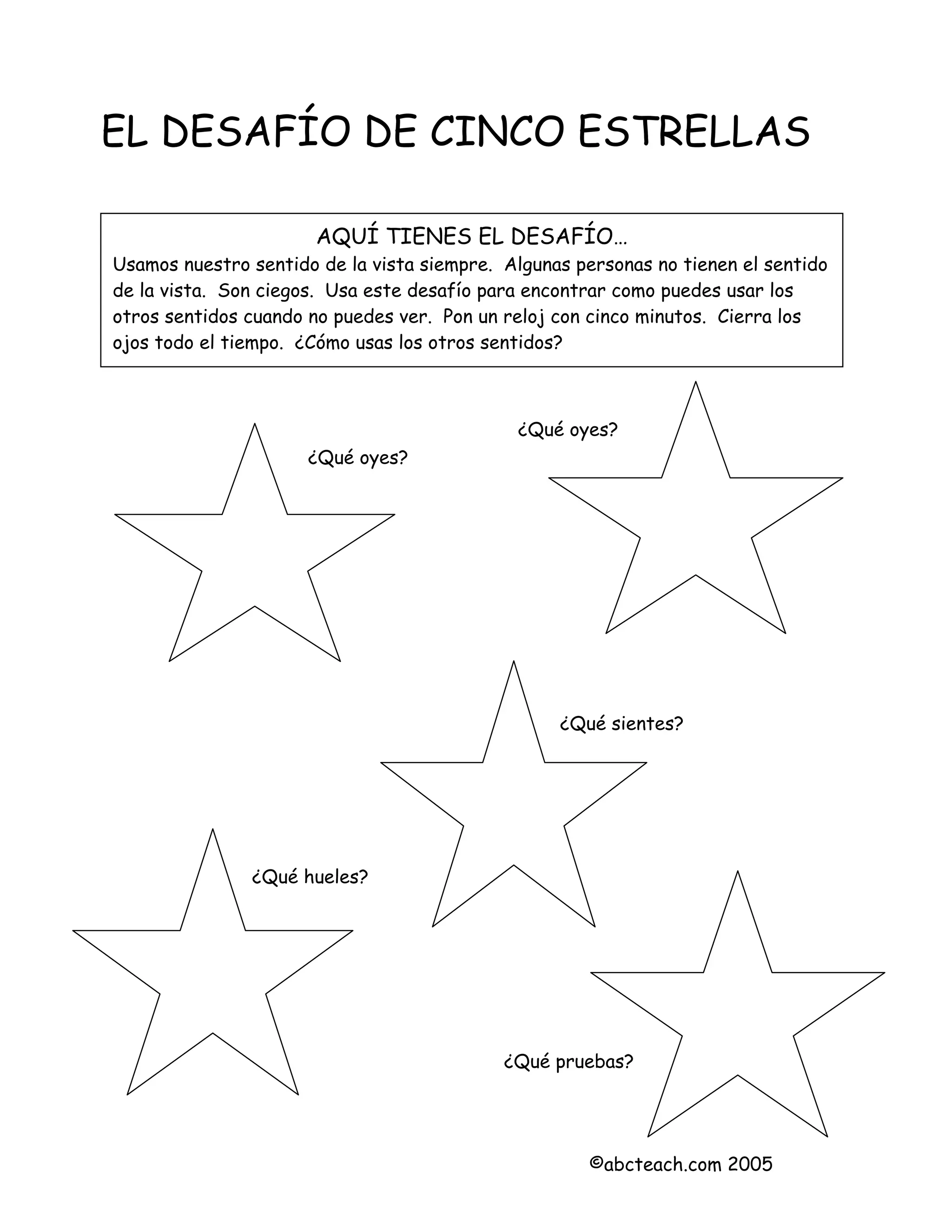 Yo uso mis sentidos | PDF