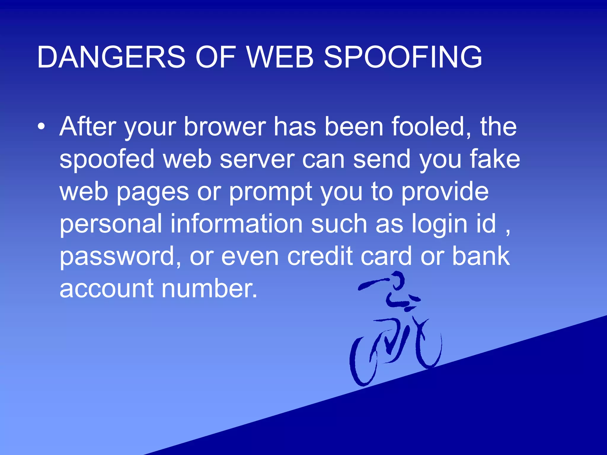 Spoofing | PPTX