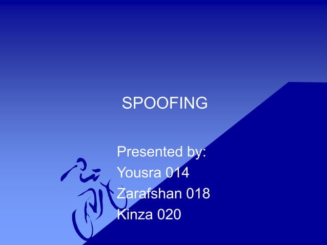 Spoofing | PPTX