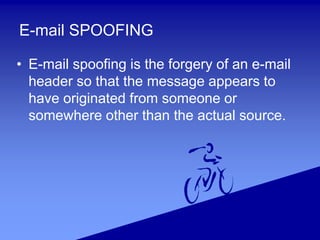 Spoofing | PPTX
