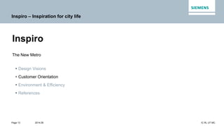 Inspiro – Inspiration for city lifeinnotrans | PPT