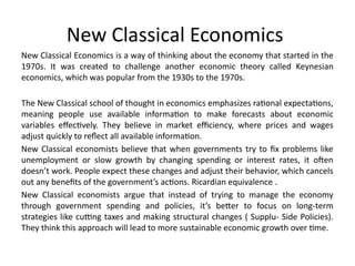 Evolution of Macro Economics, understand macro economic | PPT
