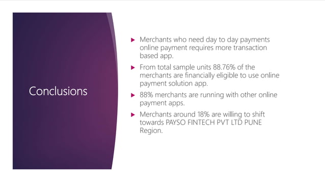 PPT ON PAYSO FINTECH | PPT