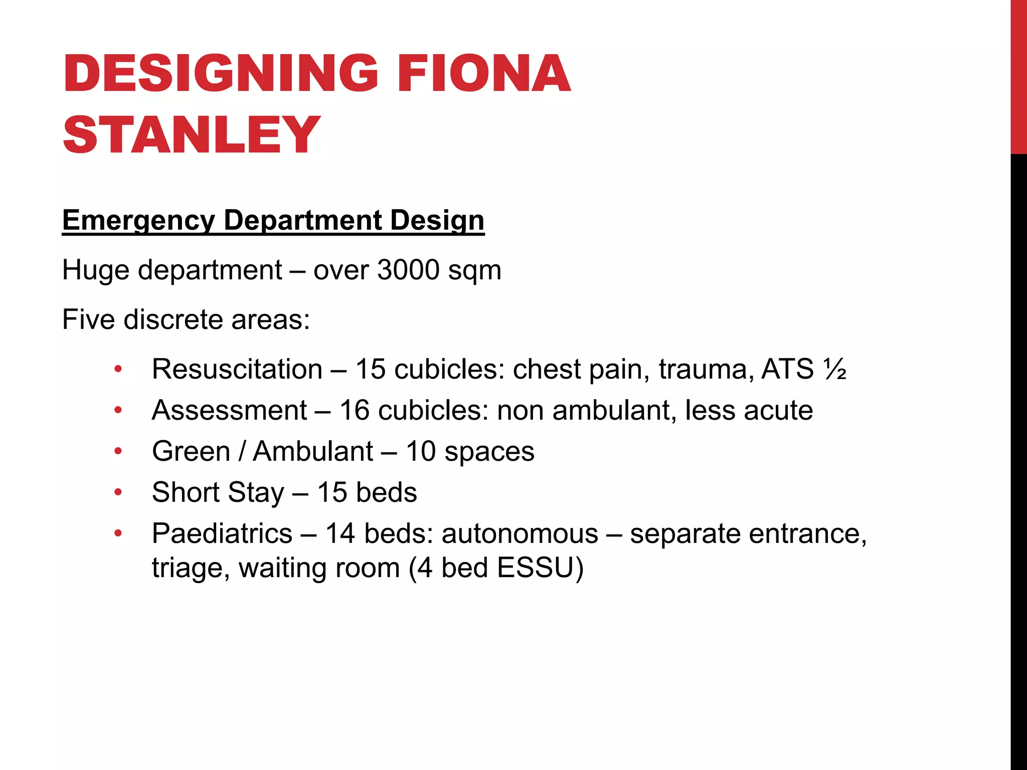 CASE STUDY: Fiona Stanley Hospital – Segmenting acute care to drive ...
