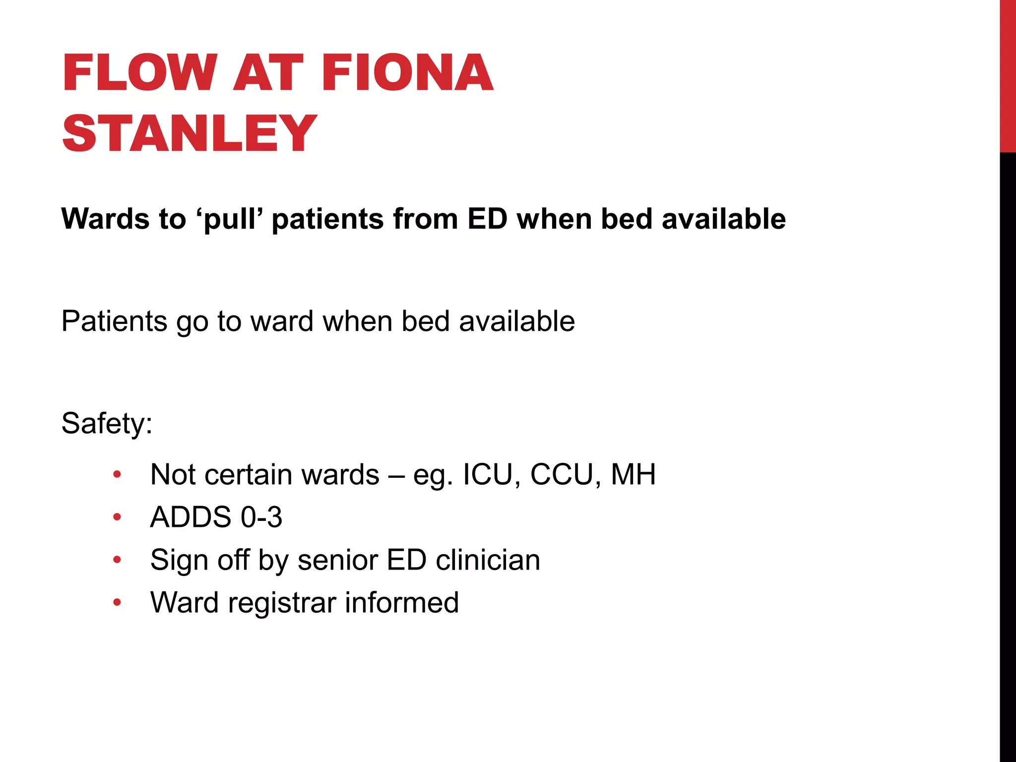 CASE STUDY: Fiona Stanley Hospital – Segmenting acute care to drive ...