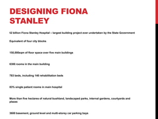 CASE STUDY: Fiona Stanley Hospital – Segmenting acute care to drive ...