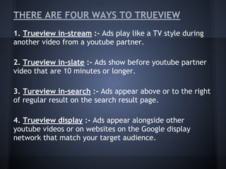 Youtube video promotion presentation | PDF