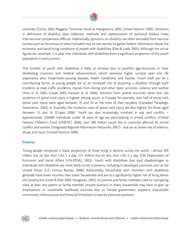 Fact Sheet: Youth with Disabilities | PDF