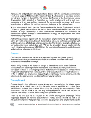 Youth employment | PDF
