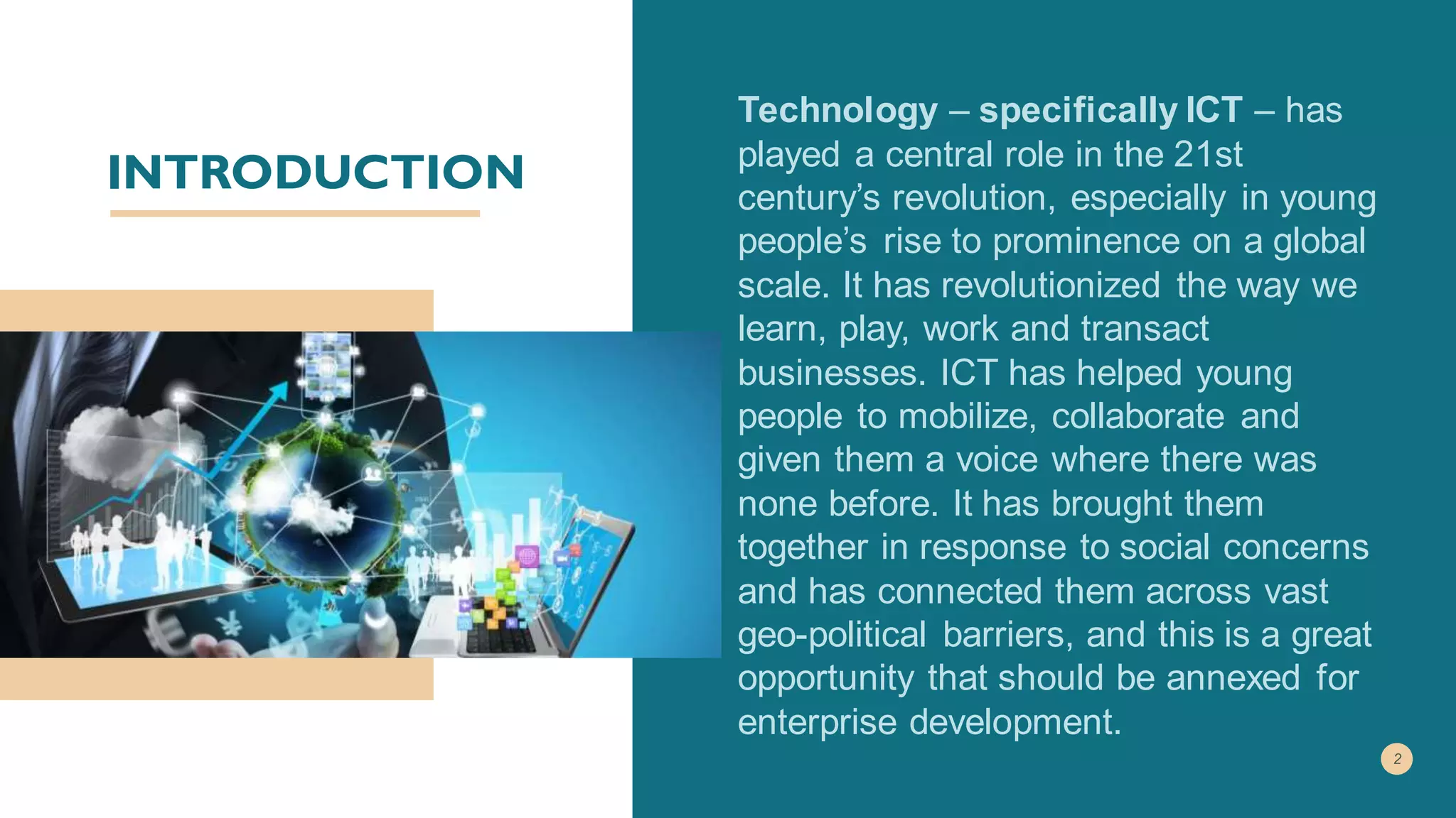 Youth, ICT and Enterprise Development | PPT