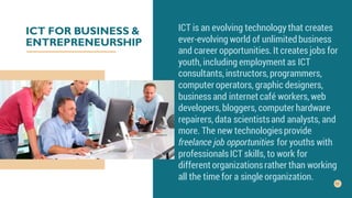 Youth, ICT and Enterprise Development | PPT