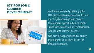 Youth, ICT and Enterprise Development | PPT