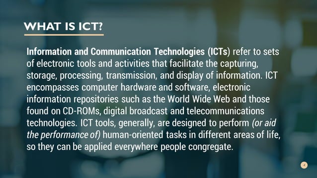 Youth, ICT and Enterprise Development | PPT