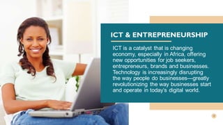 Youth, ICT and Enterprise Development | PPT