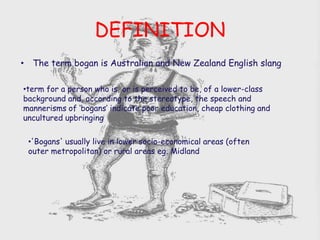 BOGAN INFORMATION | PPT