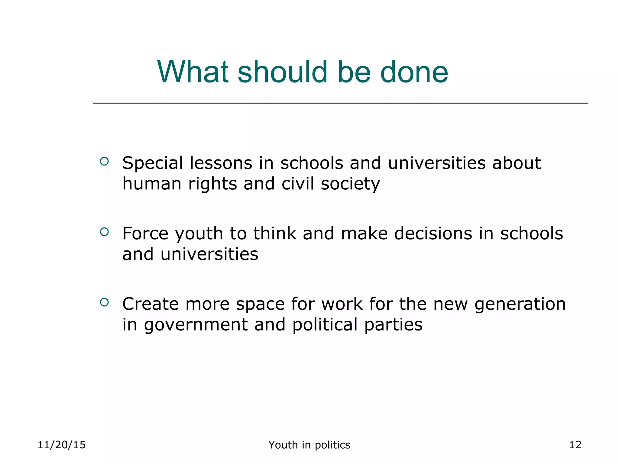 Youth activism | PPT