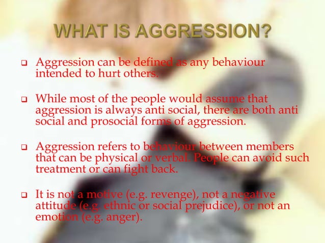 Youth and aggression slide | PPTX | Genetics | Science