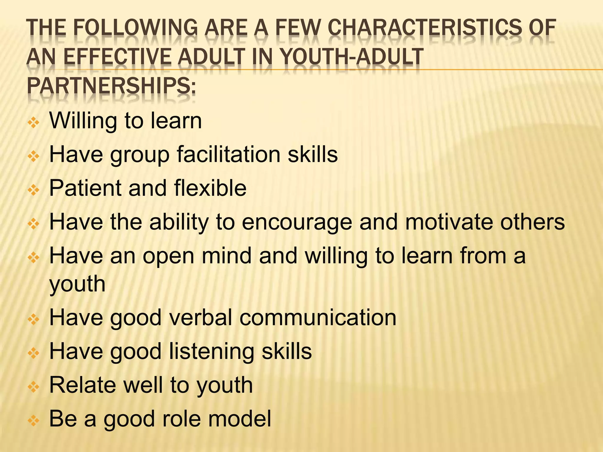 Youth and its chracterristics | PPTX