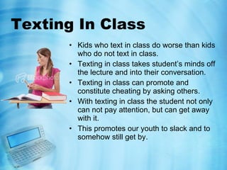 Youth and Texting | PPT | Parenting Teens | Parenting